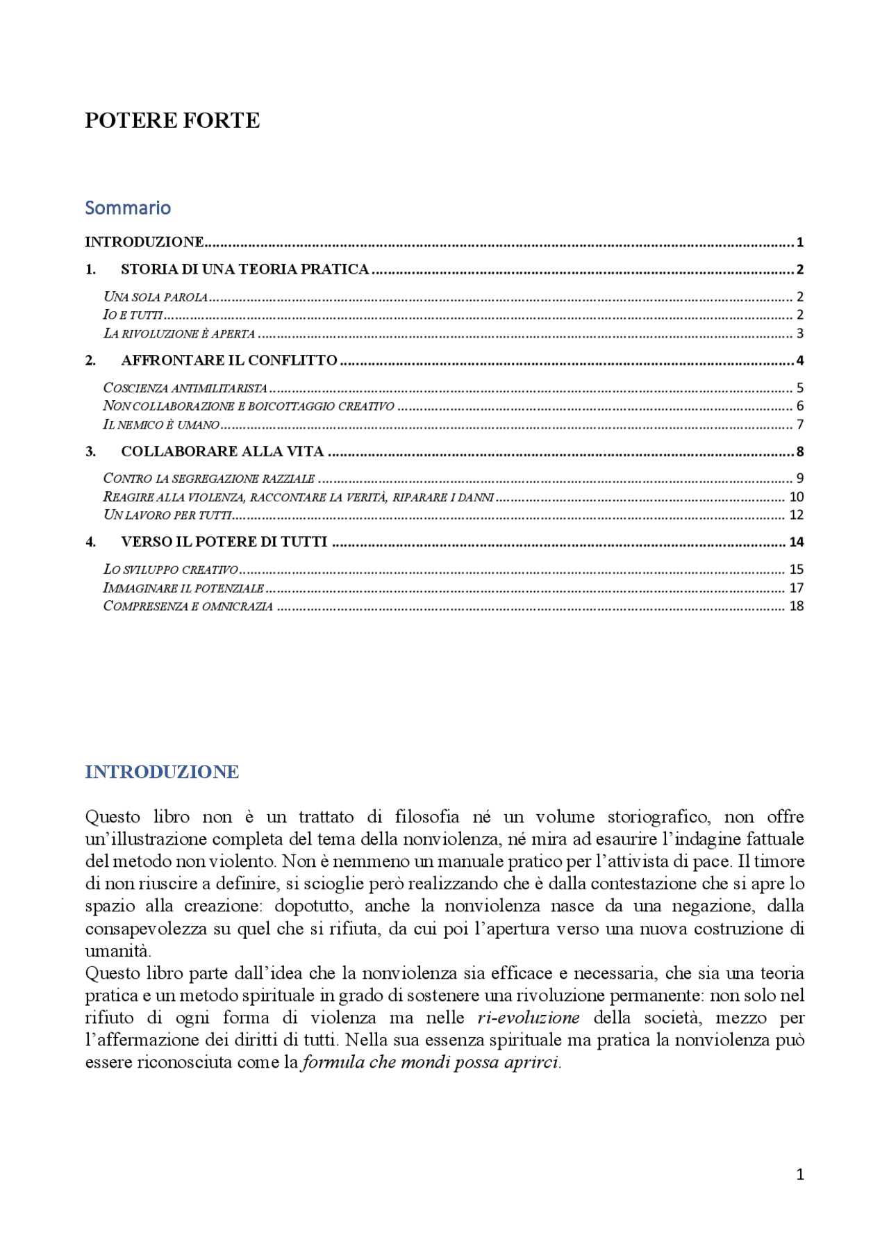 Riassunto del libro "Potere Forte" | Sintesi del corso di Sociologia ...