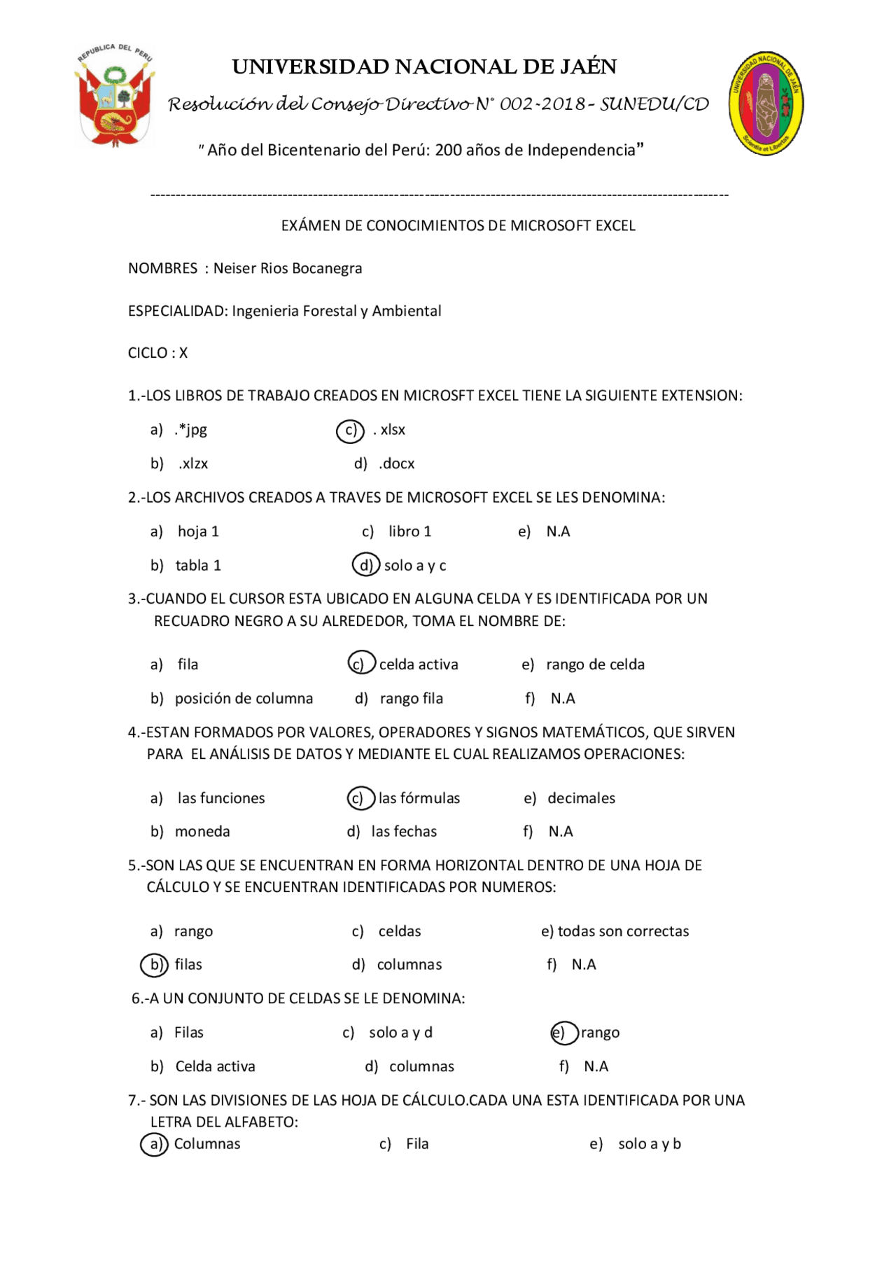 Examen Ofimatica Unj Exámenes Selectividad De Tecnologías De La