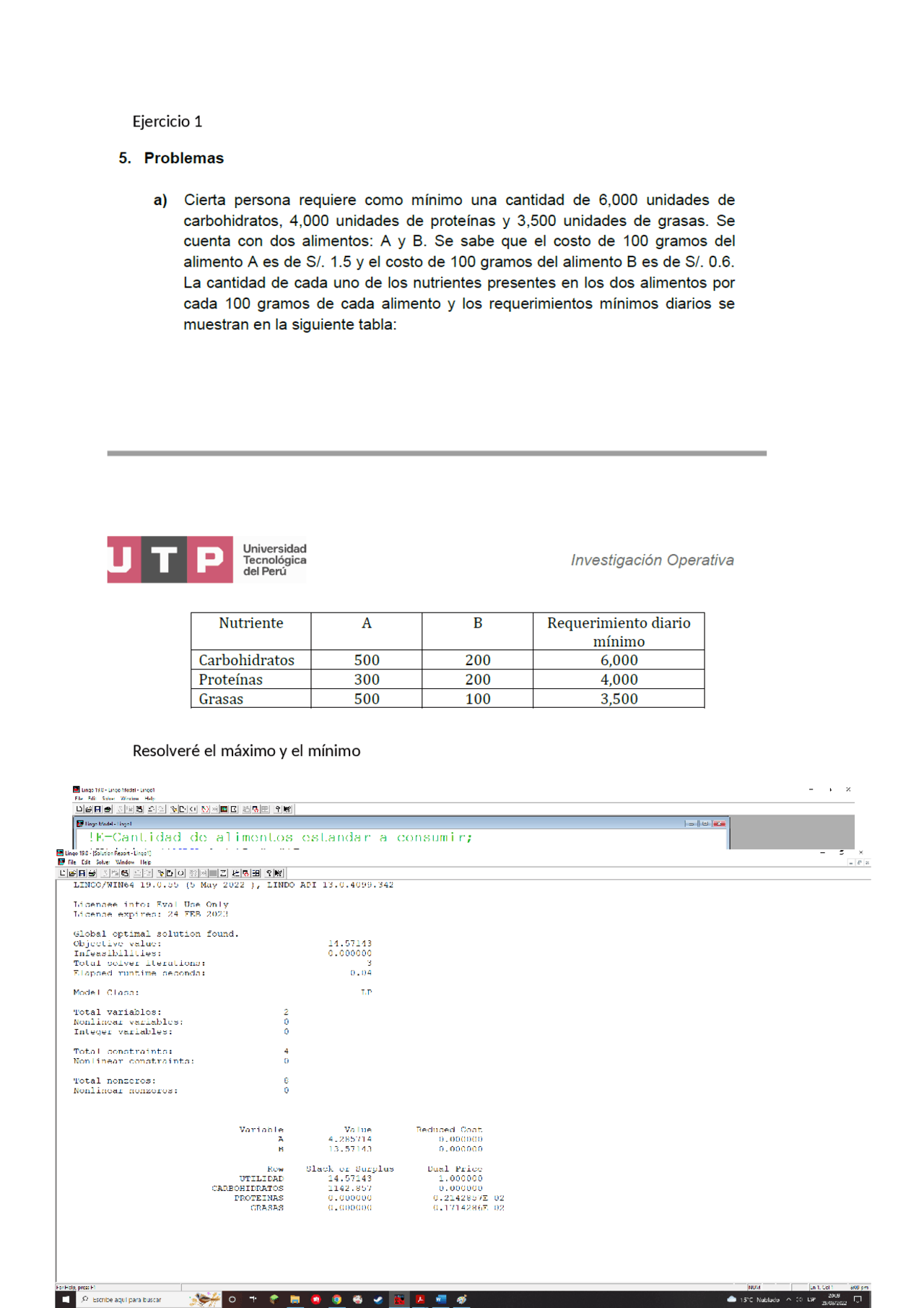 Ejercicios Aplicativos Dle Curso De La Semana Numero 2 Ejercicios De