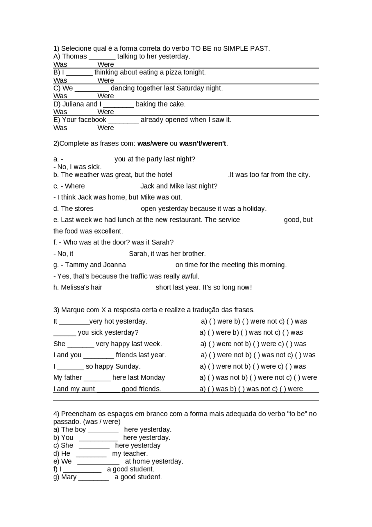 Present simple e present continuos | Resumos Inglês | Docsity