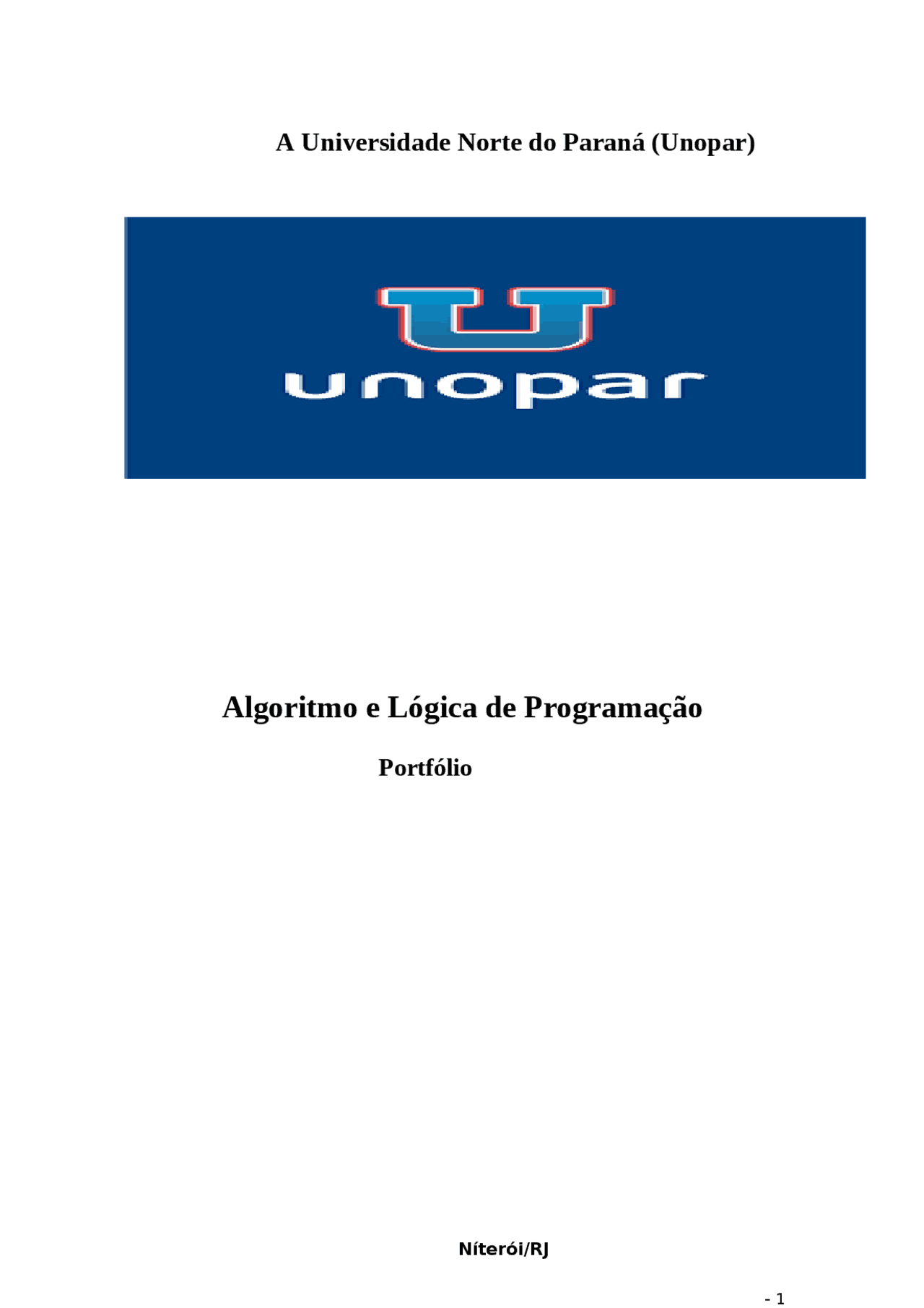 Portfolio De Algoritimos E ProgramaÇÃo Esquemas Filosofia Docsity