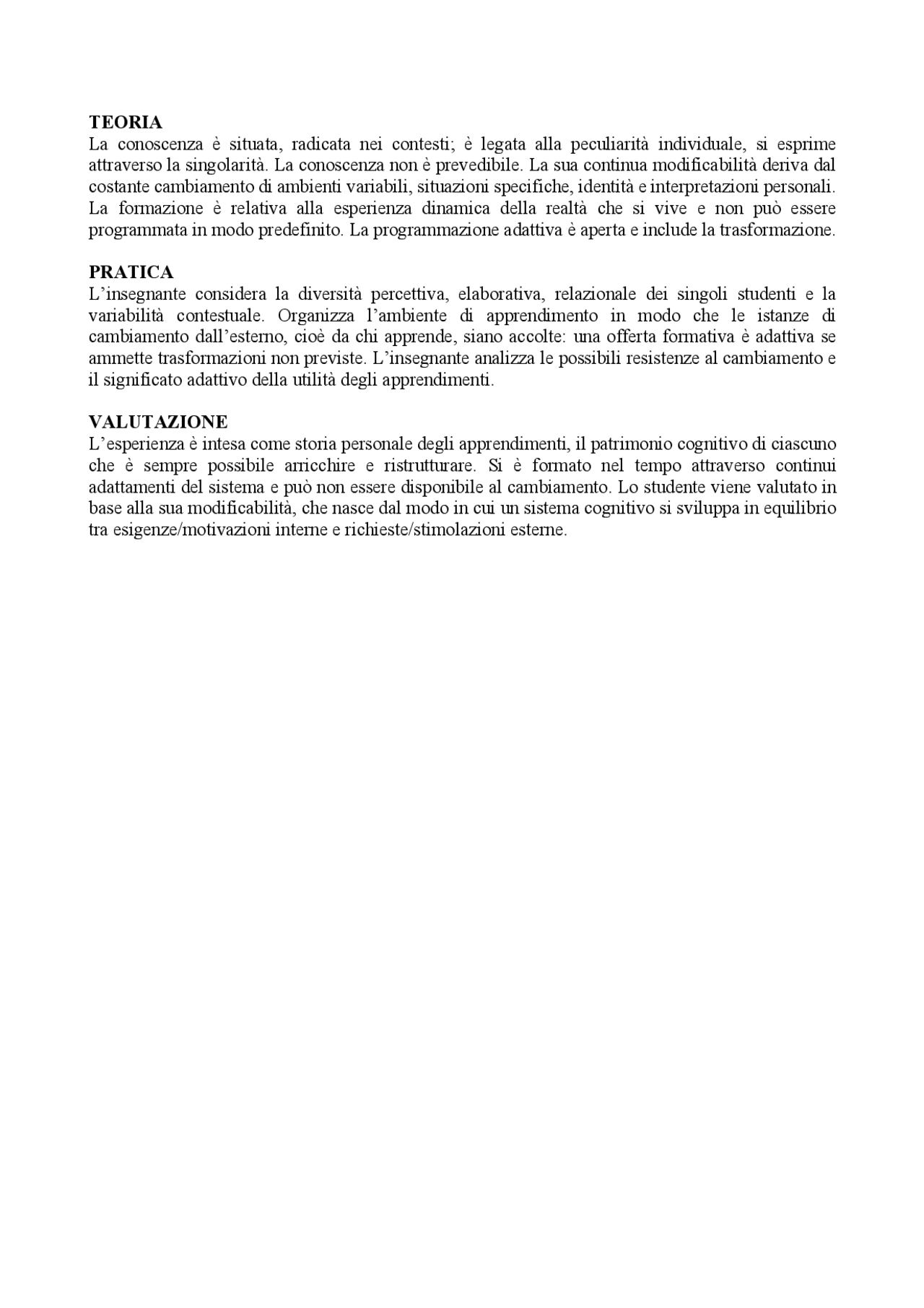 Sintesi Modelli Sperimentali Schemi E Mappe Concettuali Di Pedagogia