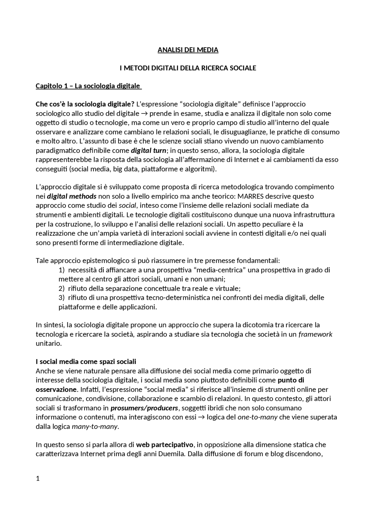 Alessandro Caliandro, Alessandro Gandini | Sintesi del corso di Teorie ...