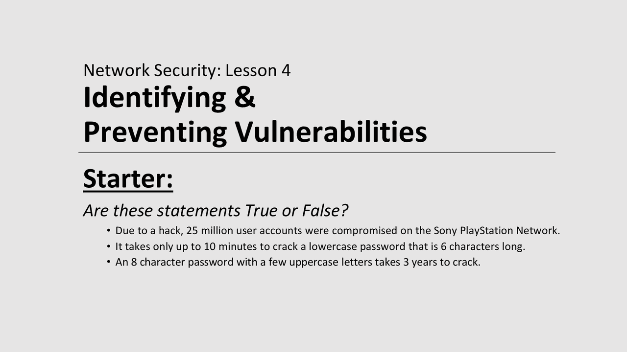 1 3 Networks Connections And Protocols Identifying And Preventing