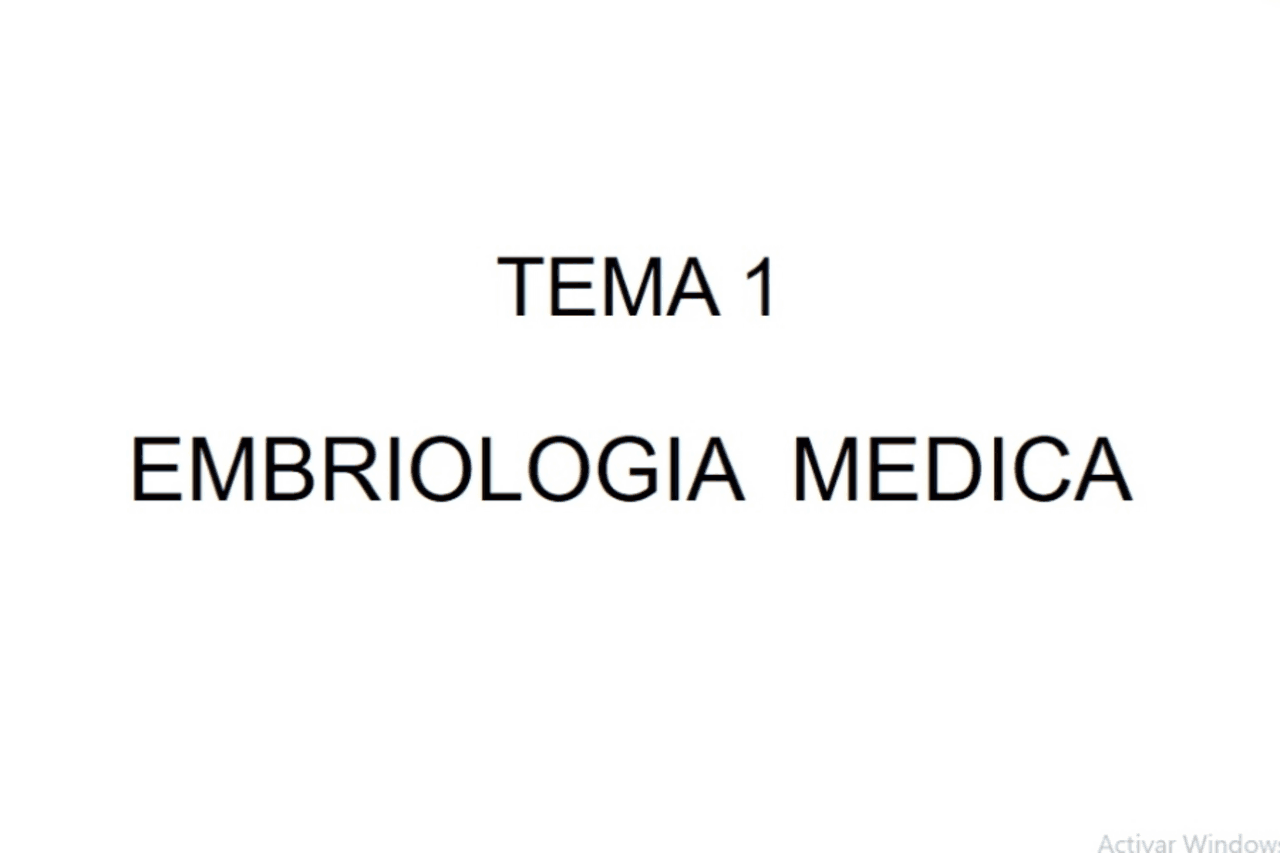 Introducción embriología médica basado en el libro de embriologia ...