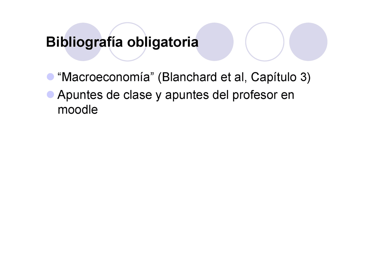 Macroeconmia Cerrada Tema 4 Apuntes De Macroeconomía Docsity