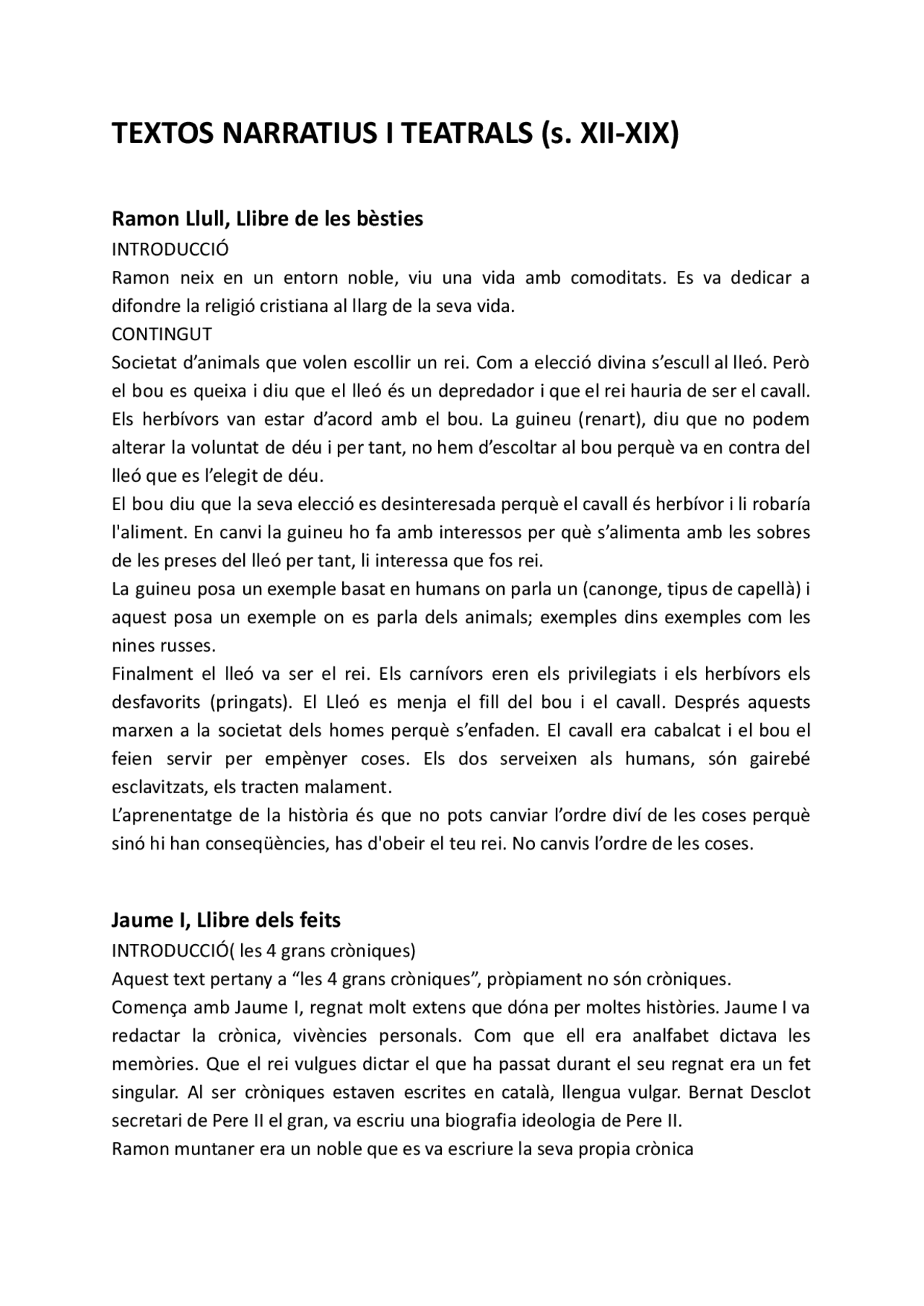 Apunts Català Segon Batxillerat Any 2022 Apuntes De Catalán Docsity