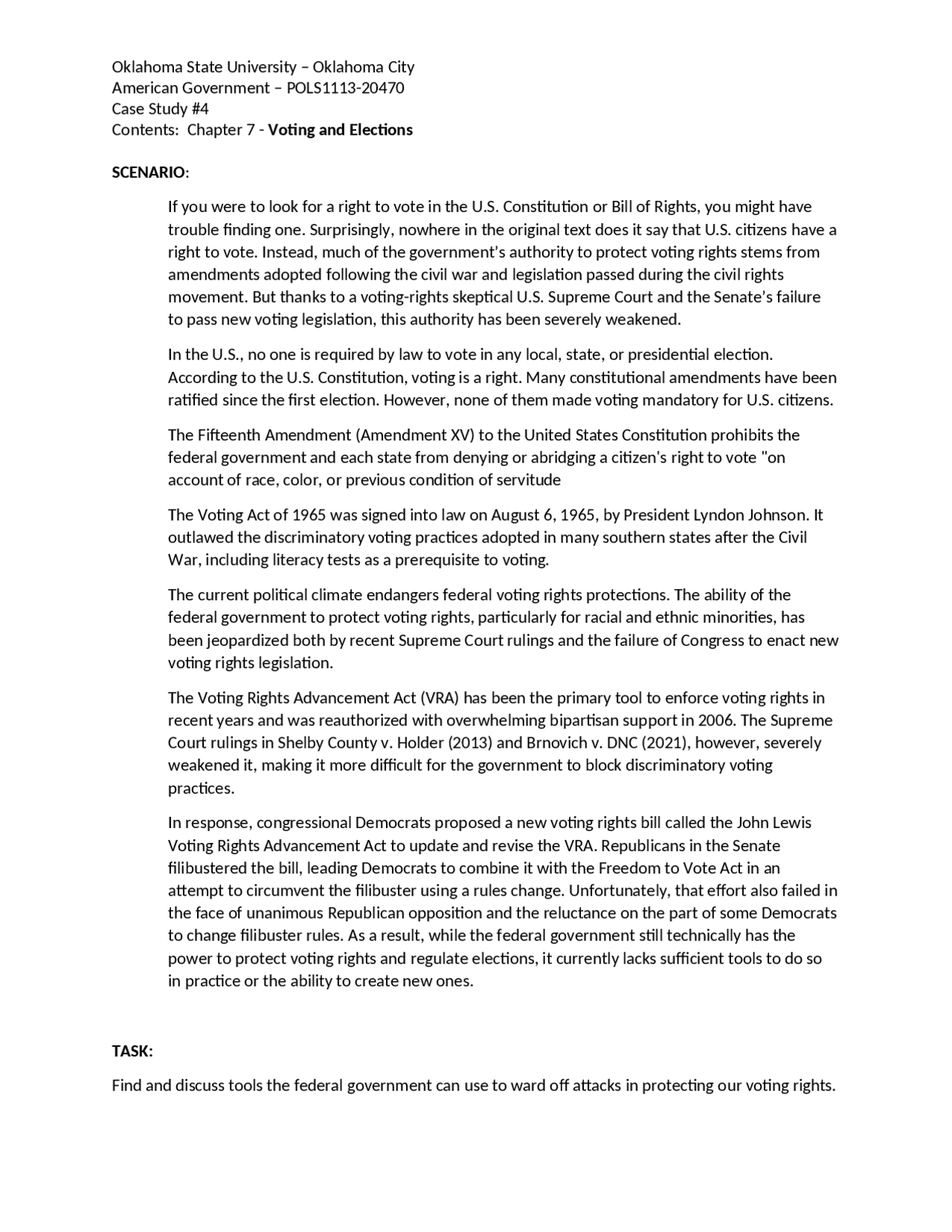 American Government and how it works in the United States | Study notes ...