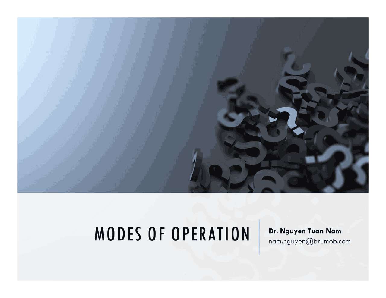 Lecture 04 Modesofoperation Quizzes Computer Networks Docsity