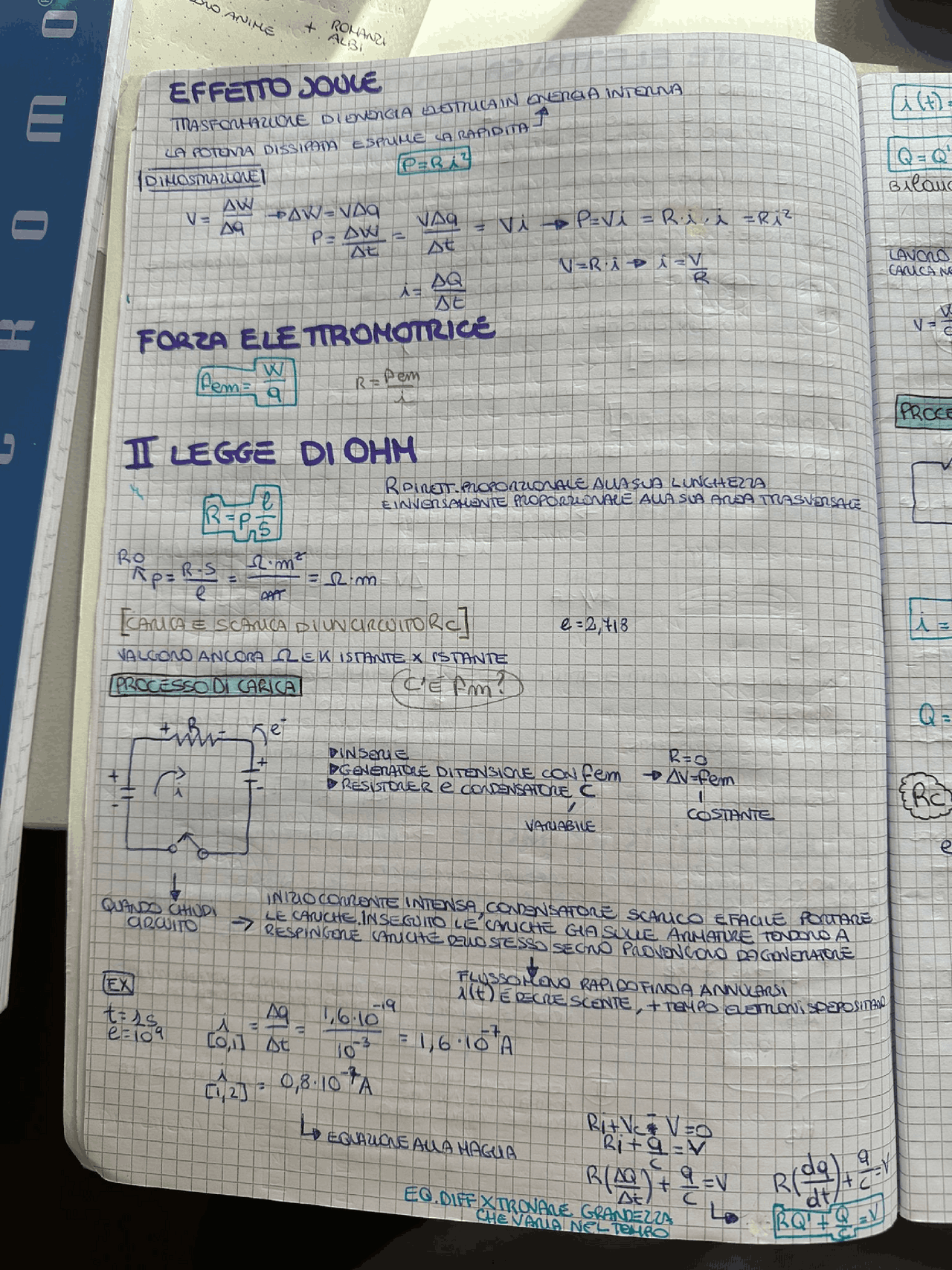 Corrente Elettrica Continua Leggi Di Ohm Schemi E Mappe Concettuali