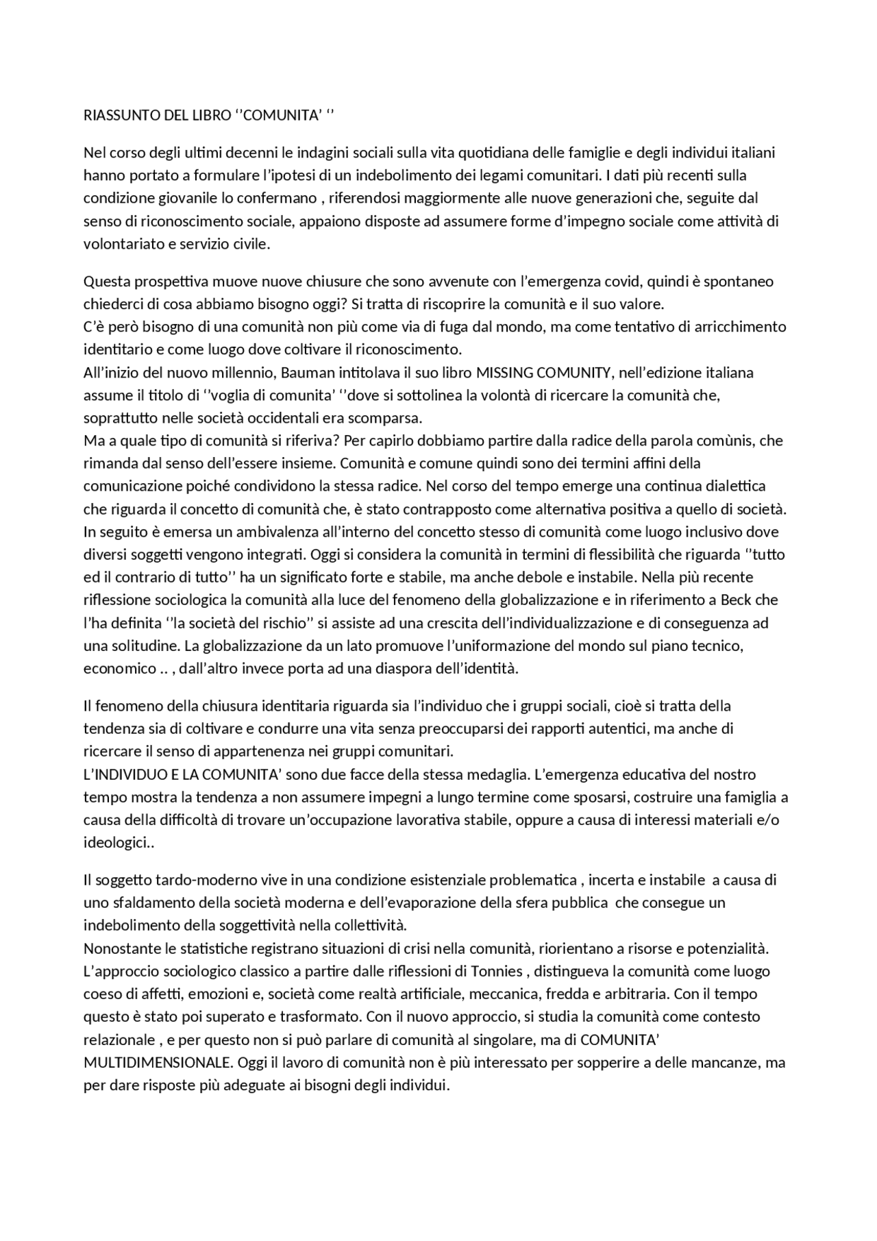 Breve Sintesi Elaborata Attraverso Il Testo Schemi E Mappe