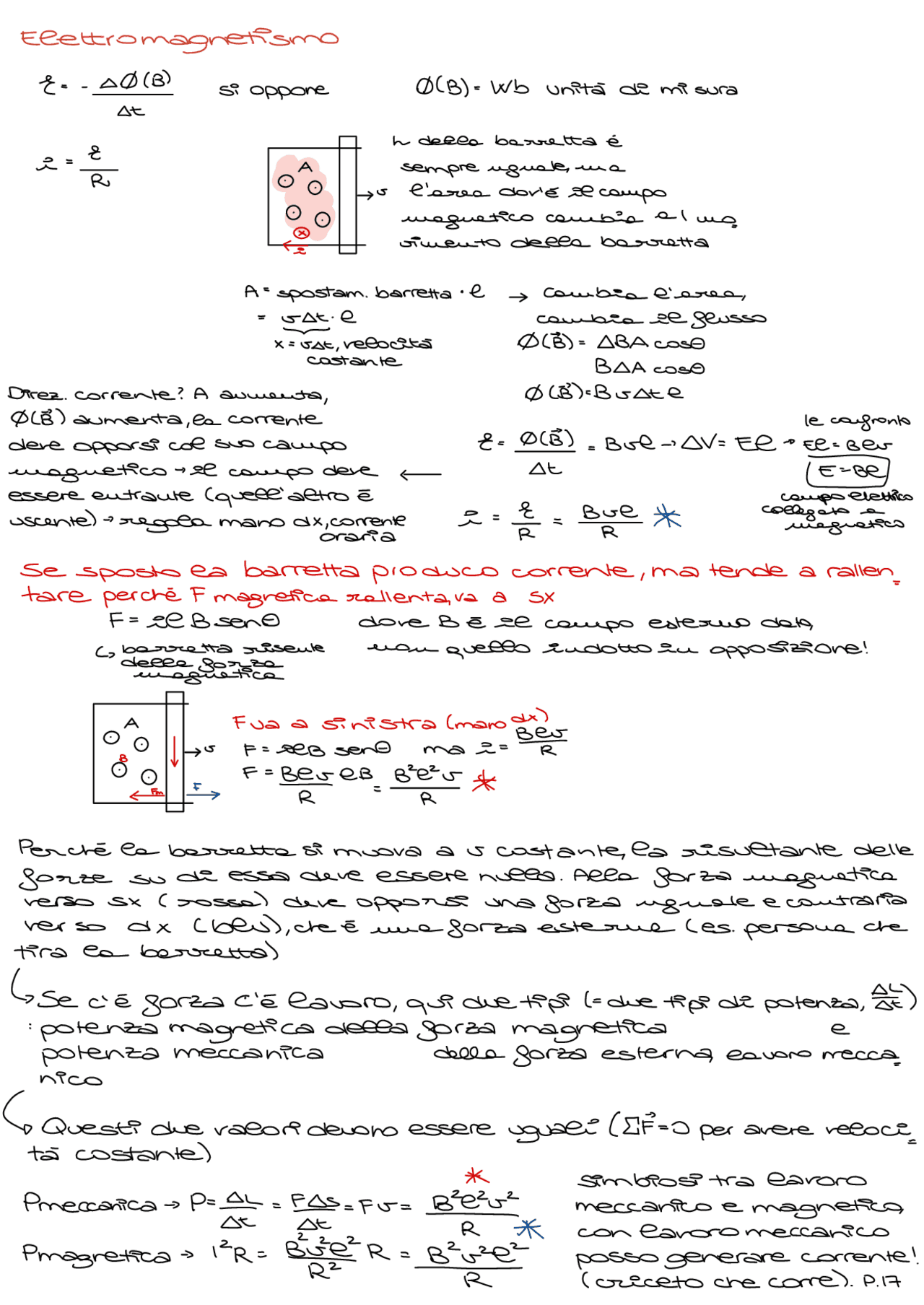 Elettromagnetismo ed equazioni di Maxwell | Appunti di Fisica | Docsity
