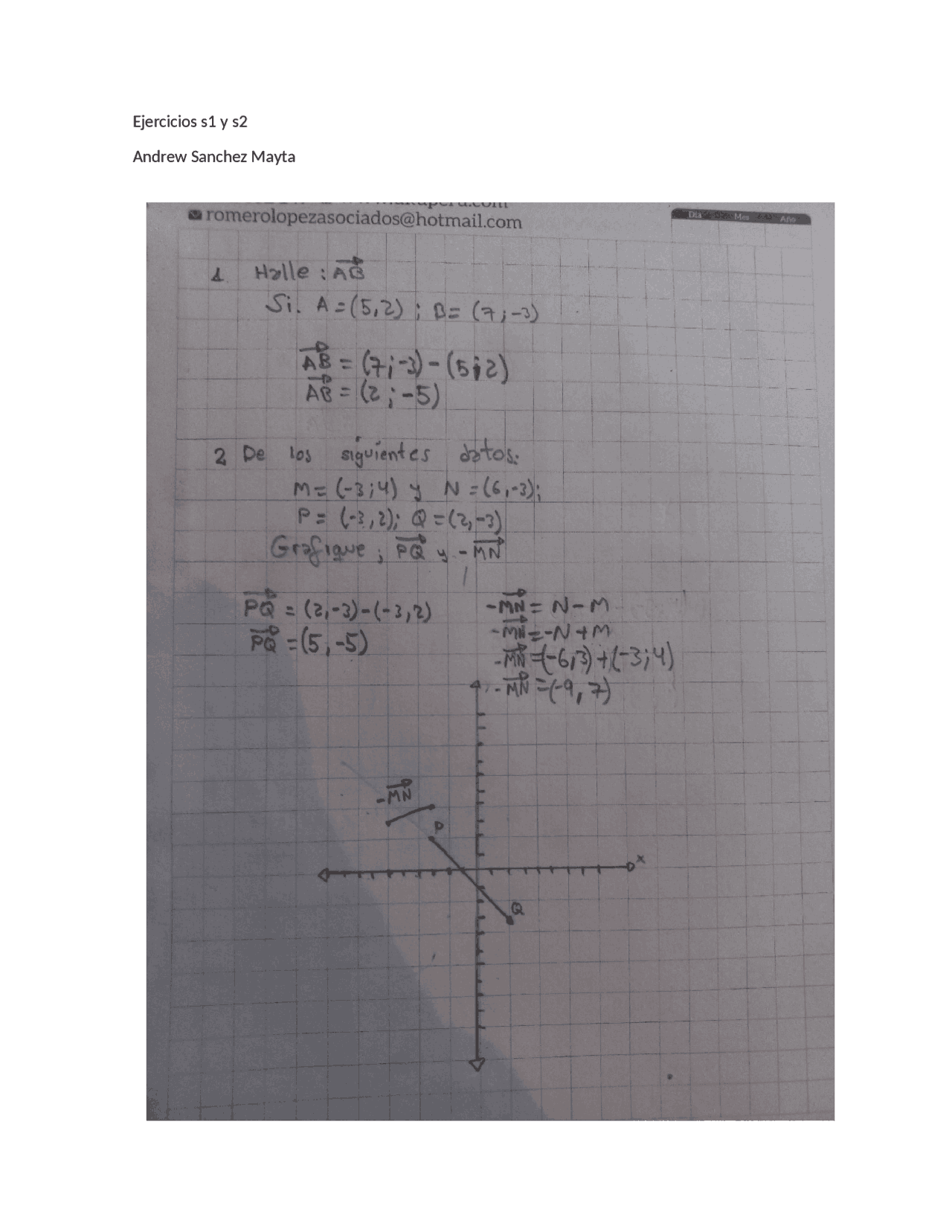 S1 Resolucion De Ejercicios Ejercicios De Matemáticas Docsity