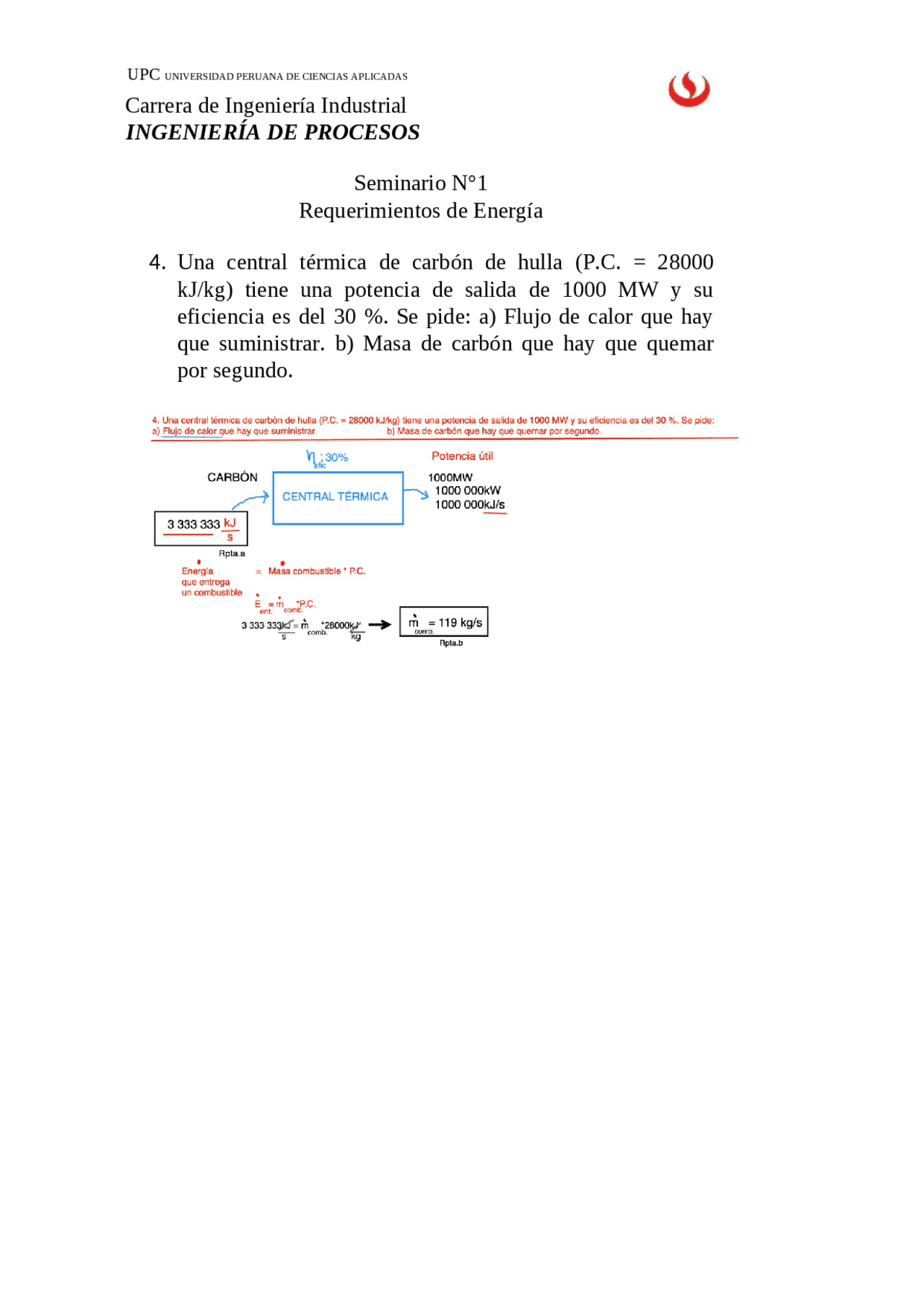 Ingeniería De Procesos Exámenes De Ingeniería De Procesos Docsity
