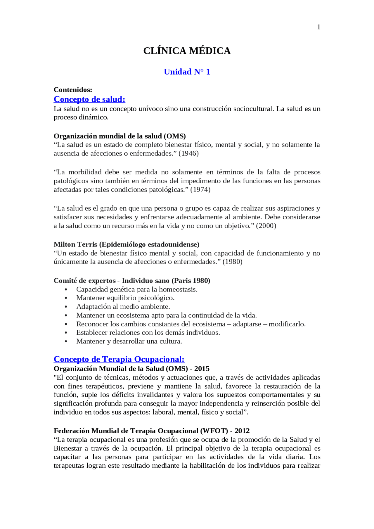 Resumen de Clínica Médica | Resúmenes de Clínica Medica | Docsity