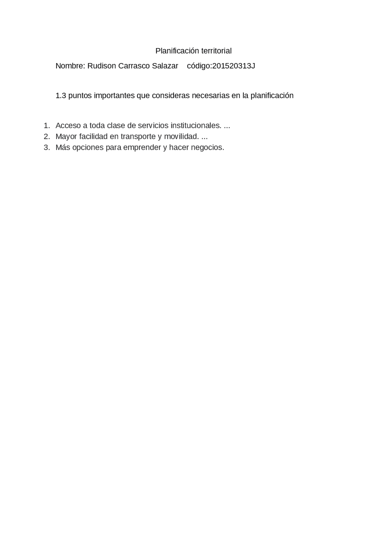 Planificacion Territorial Monografías Ensayos De Planificación Y