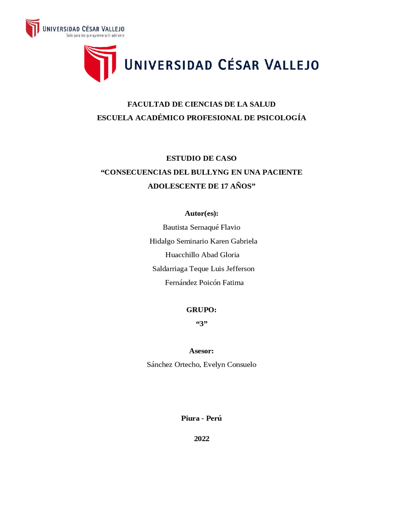 Informe De Caso Clinico Resúmenes De Psiquiatría Docsity