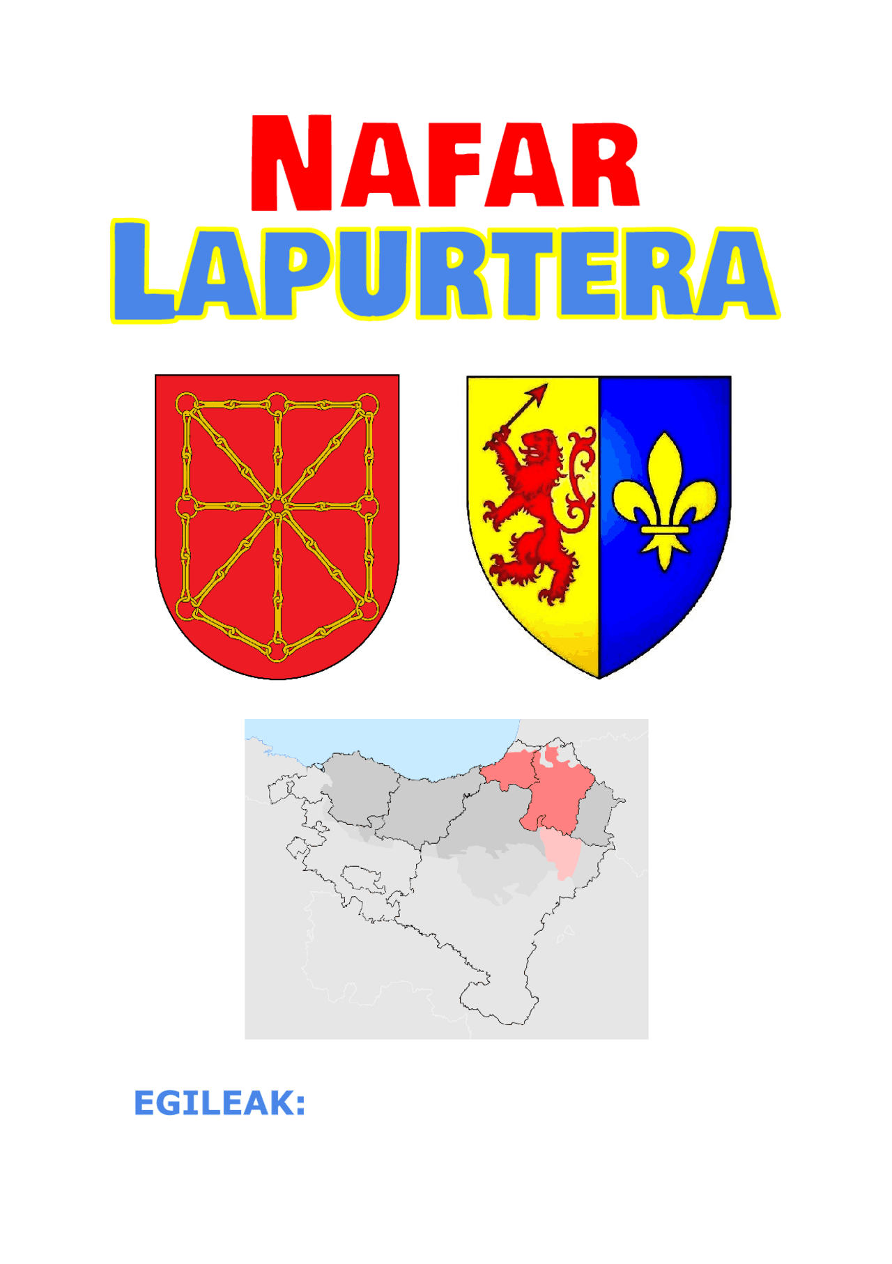 Euskalkiak - Nafar Lapurtera | Ejercicios de Euskera | Docsity