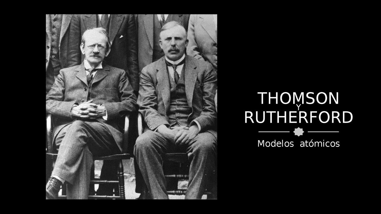 Modelos Atomicos de Thompson y Rutherford | Diapositivas de Química ...