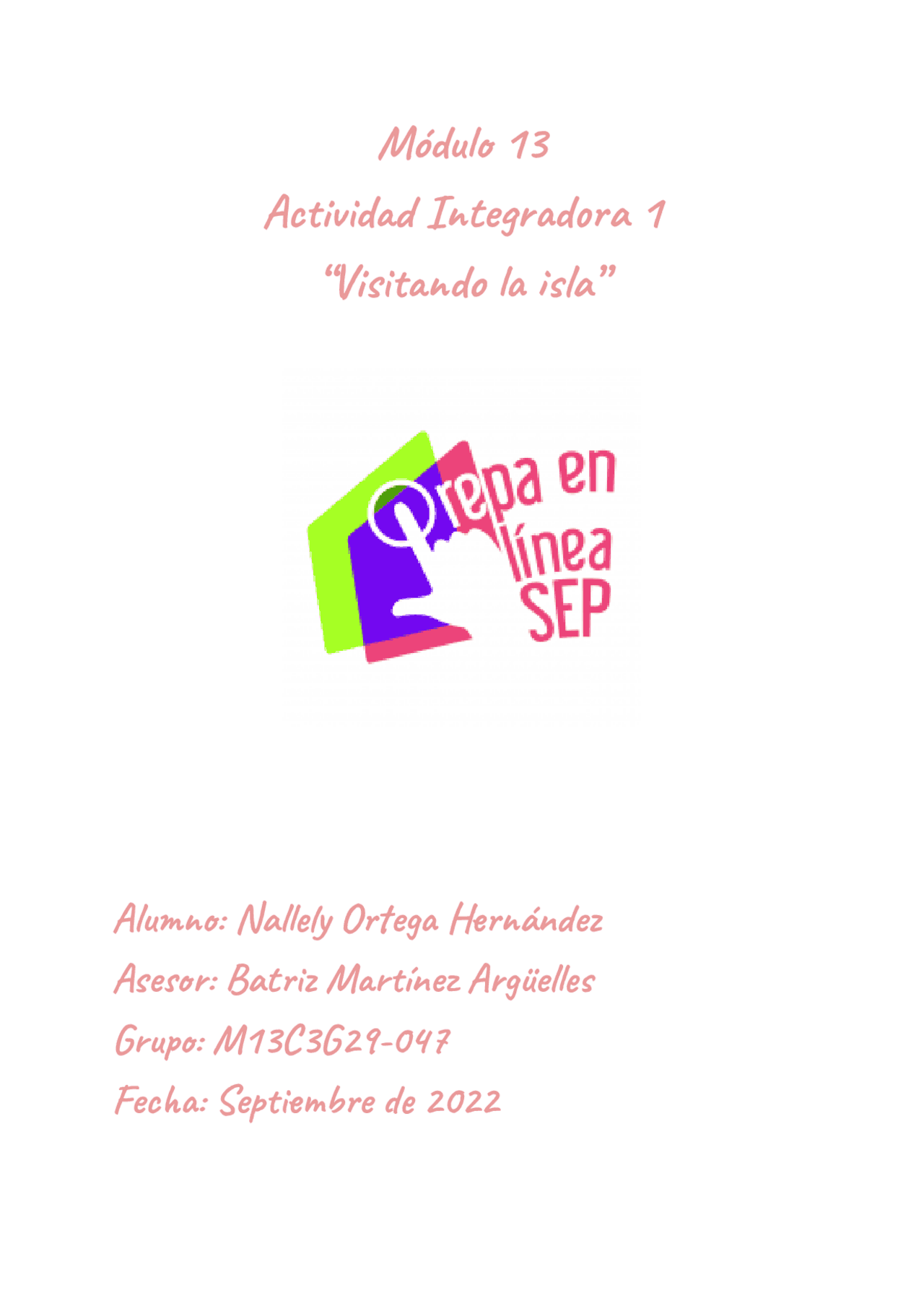 Actividad integradora 1 modulo 13 | Guías, Proyectos, Investigaciones de Física | Docsity