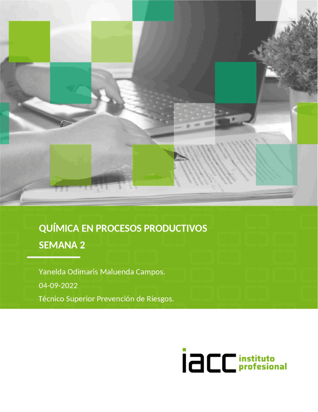 Quimica En Procesos Productivos Monografías Ensayos De Química Docsity