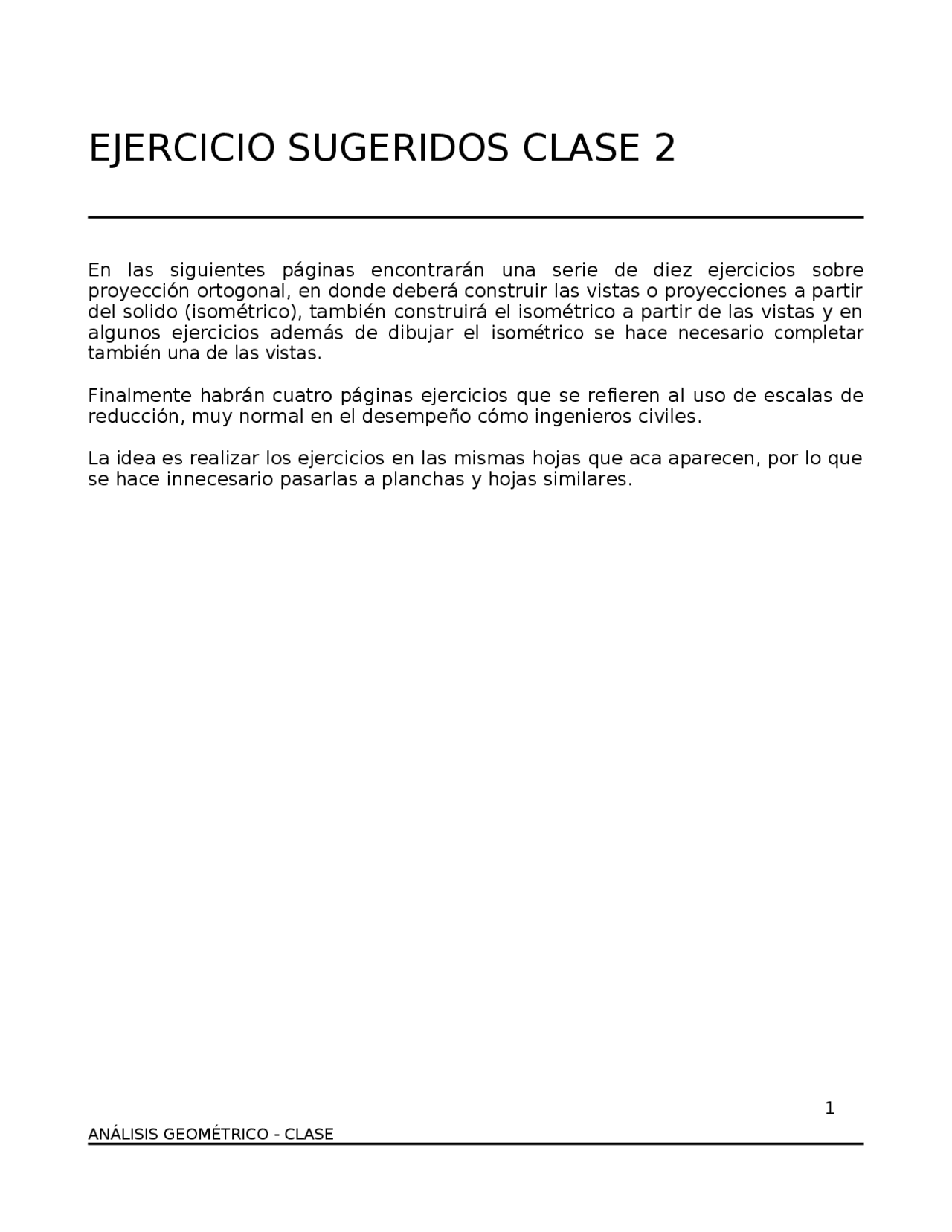 Análisis Geométrico Diapositivas De Matemáticas Docsity