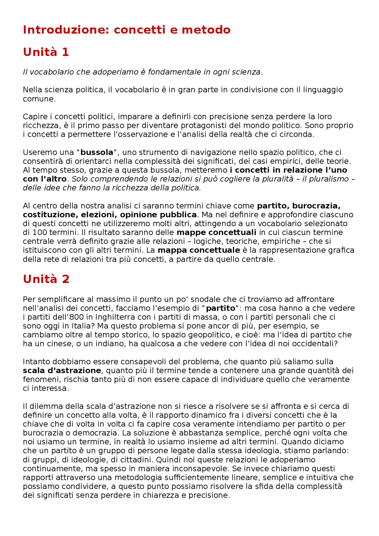 Appunti Concetti Chiave Federica Web Learning M Calise Appunti Di