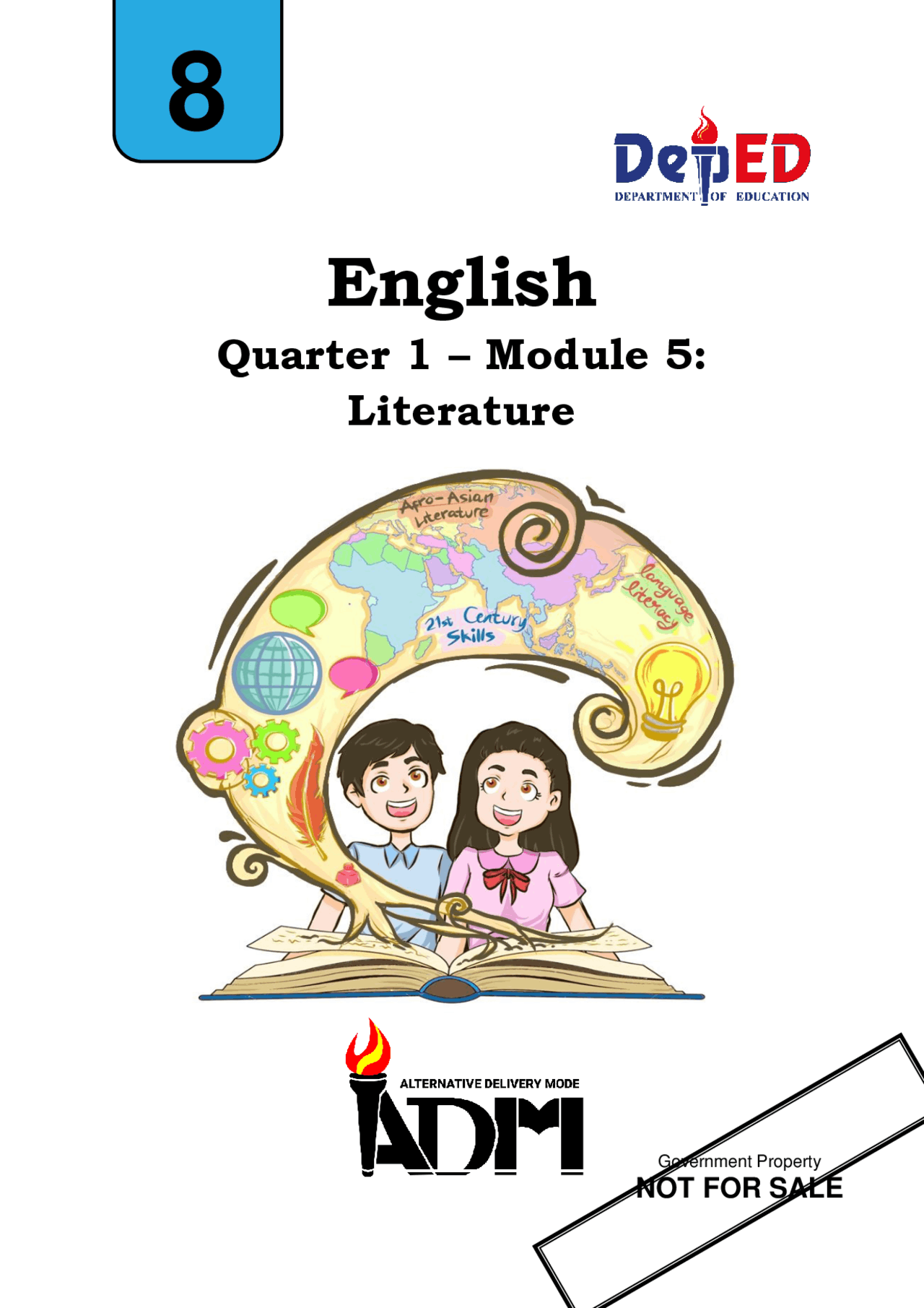 Literature for grade 8 | Essays (high school) English | Docsity