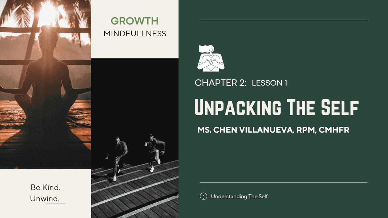 Reviewer And Cheat Sheet For Understanding The Self | Study Guides, Projects, Research Social ...