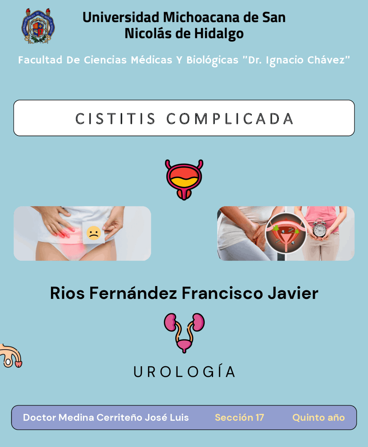 Cistitis complicada (infección urinaria complicada) | Diapositivas de ...