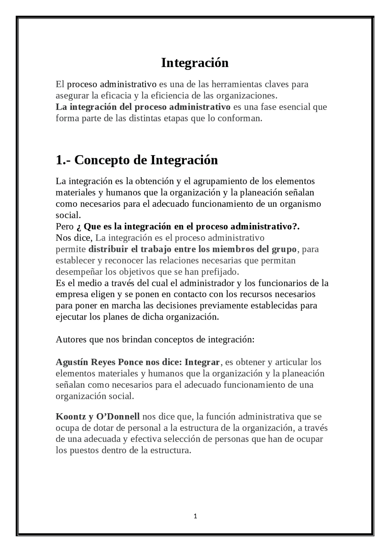 Integración Administrativa: Concepto, Principios y Etapas | Guías ...