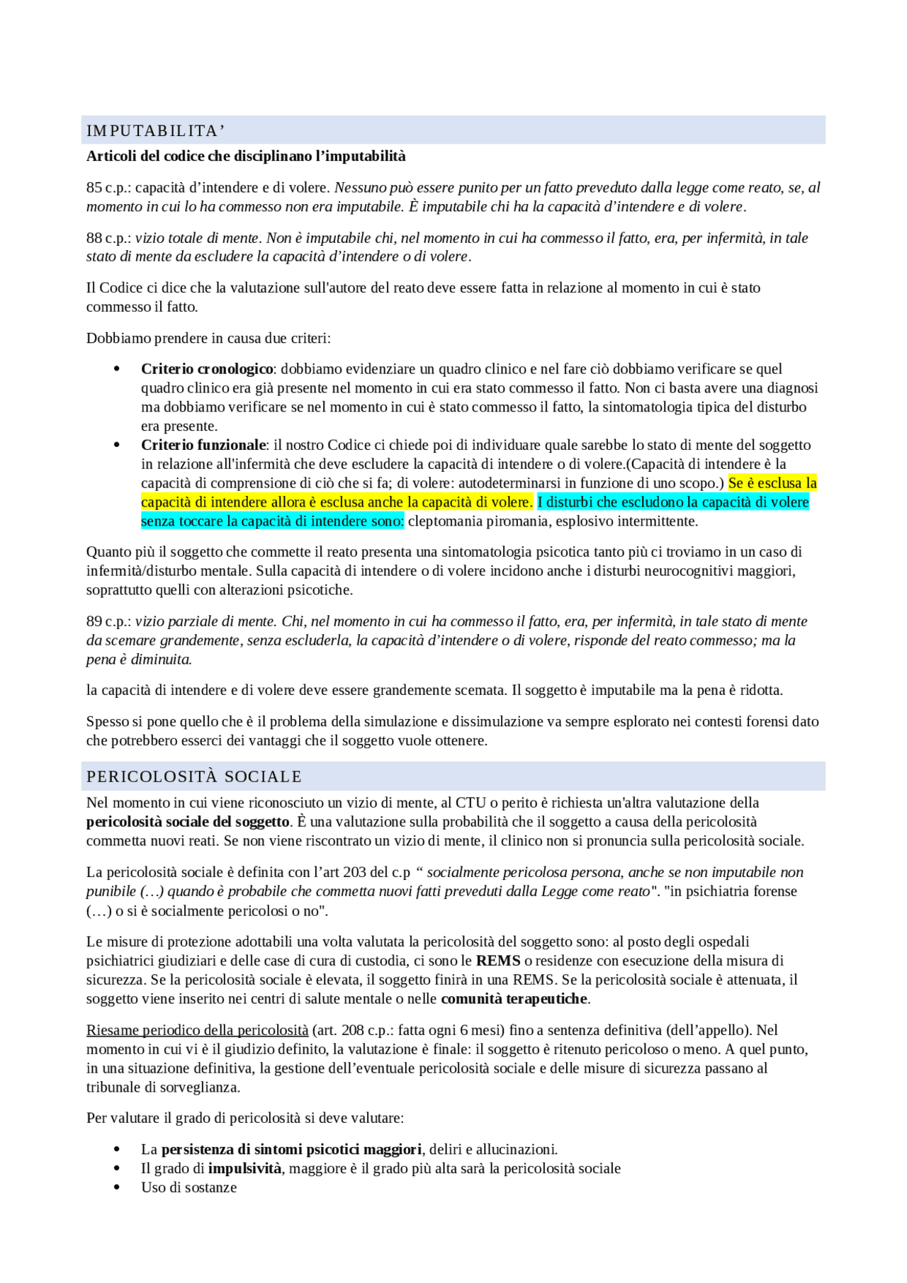 Domande Desame Con Risposta Prove Desame Di Psicologia Forense