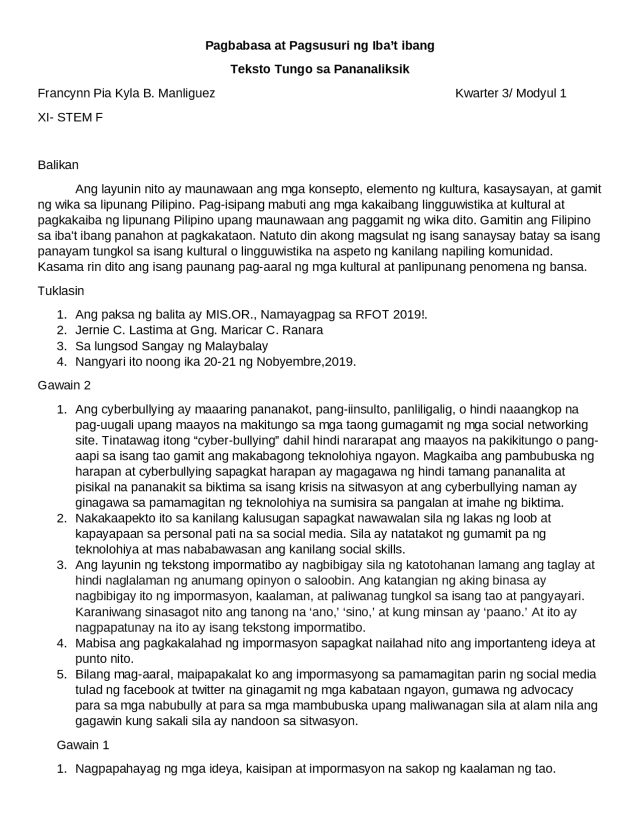 Emtech quizzes emtech quizzes emtech quizzes emtech quizzes | Quizzes English | Docsity