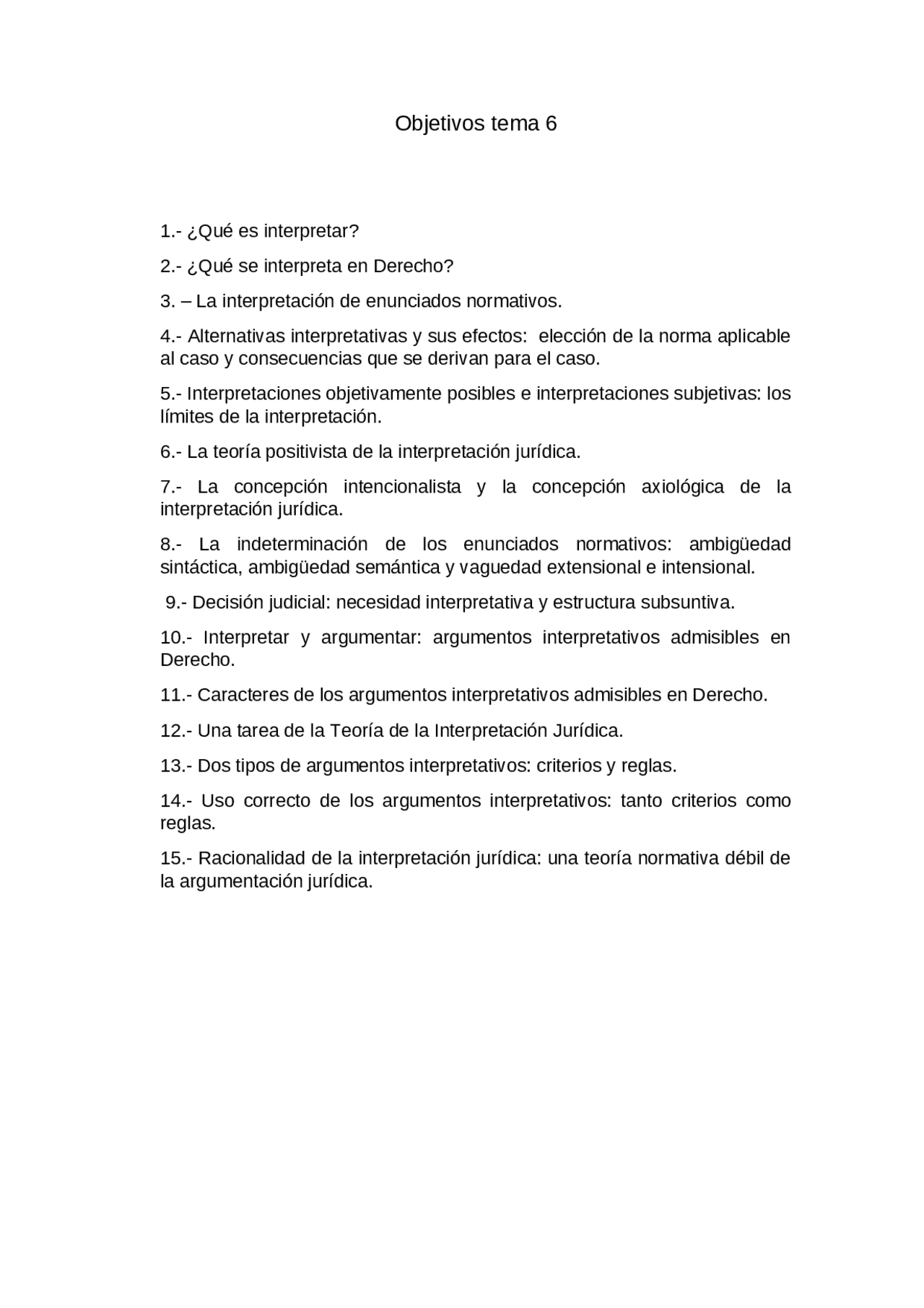 Apartados Del Tema 6 Diapositivas De Teoría Del Derecho Docsity