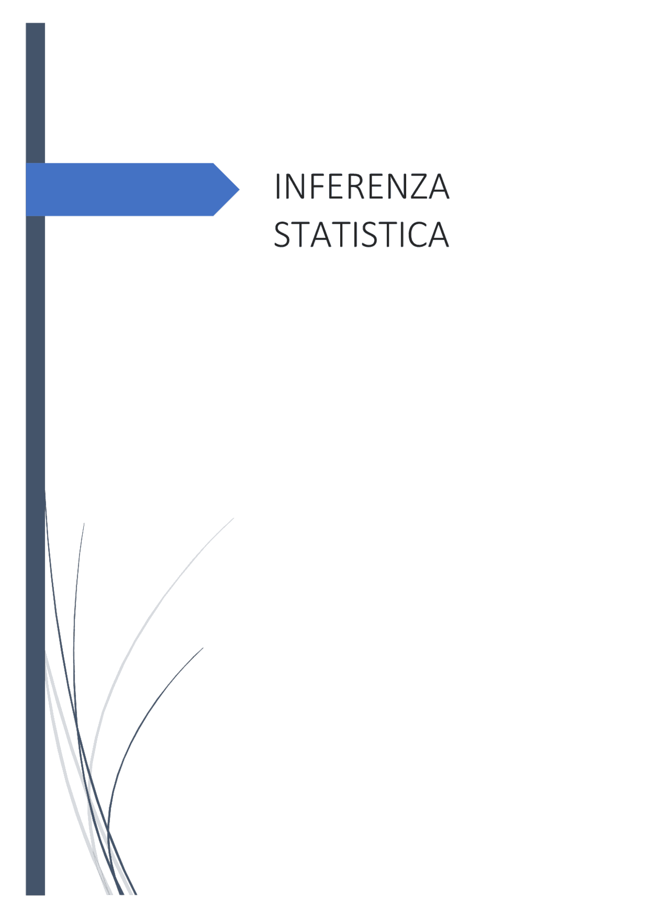 Inferenza Terza Parte Del Programma Di Statistica Sociale Appunti