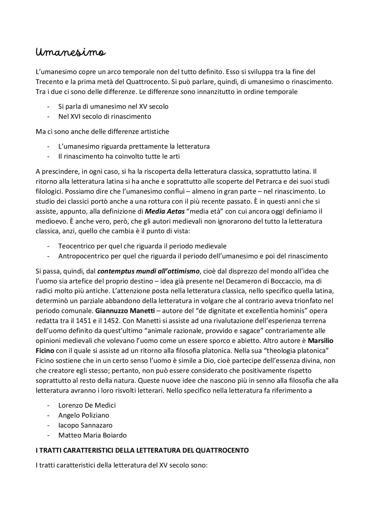 Riassunto del manuale "il piacere dei testi vol.2" | Sintesi del corso ...
