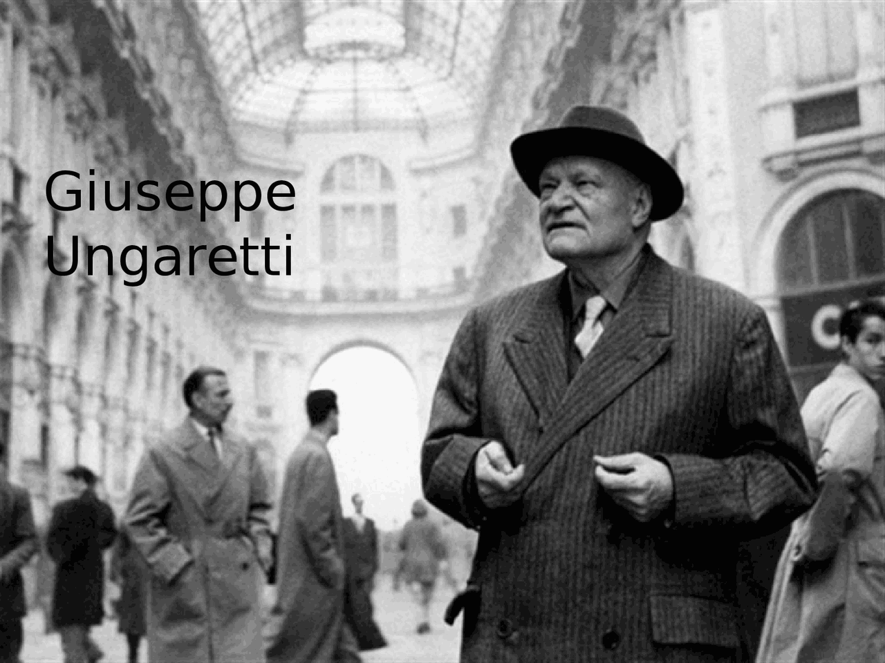 Ungaretti Powerpoint Slide Di Lingue E Letterature Classiche Docsity