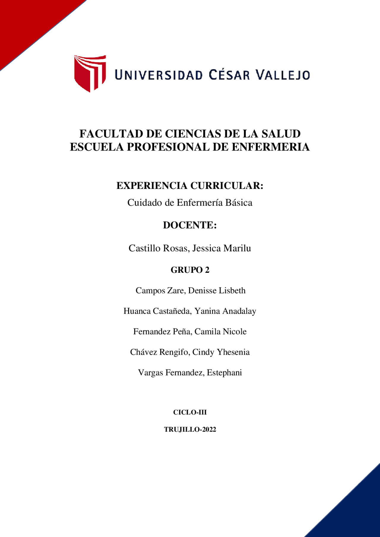 Caso Clinico Numero 6 Resúmenes De Enfermería Comunitaria Docsity