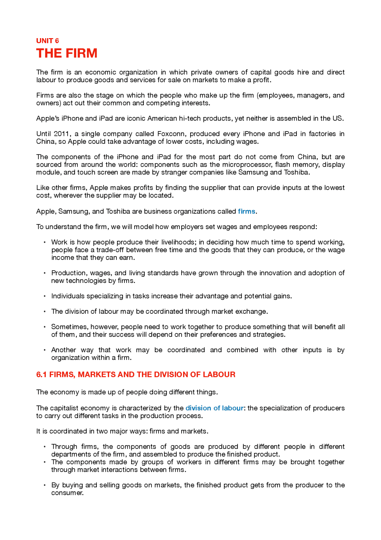 "THE ECONOMY", the core team, riassunto capitoli 6, 7, 8 | Sbobinature ...