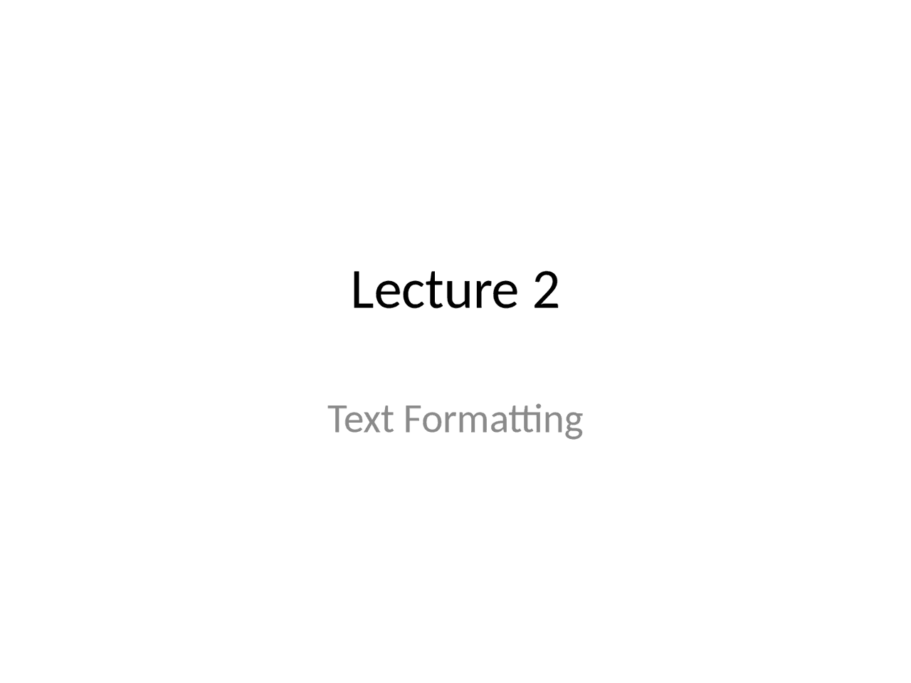 HTML Text Formatting: Headings, Paragraphs, Line Breaks, Fonts, and ...