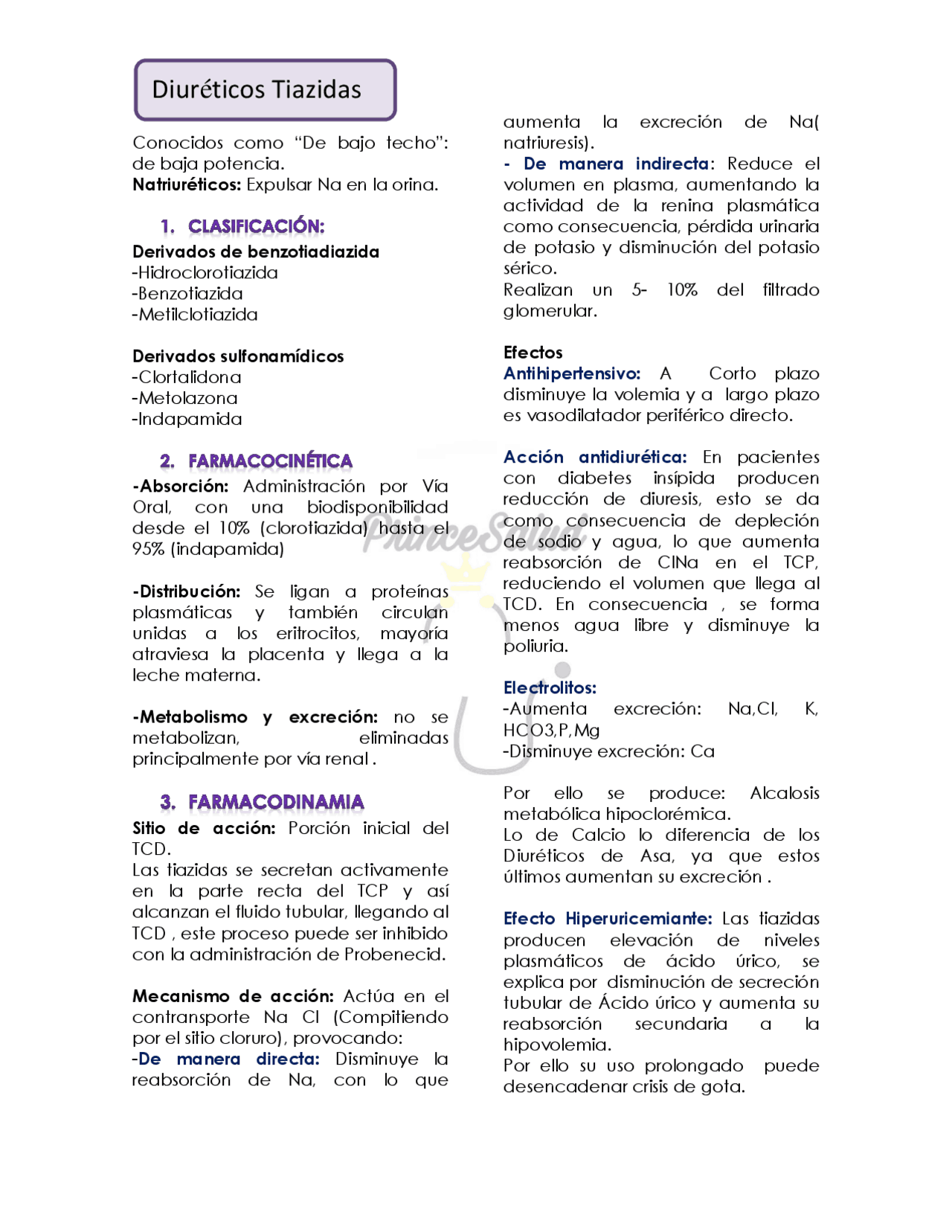 Fármacos Antihipertensivos Apuntes De Cardiología Docsity
