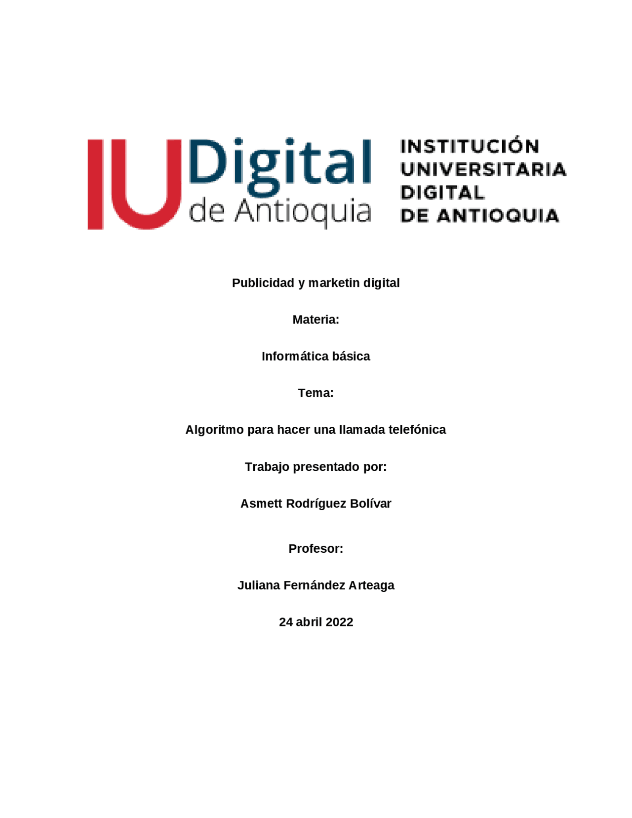 Ensayo Argumentativo Algoritmo Monografías Ensayos De Filosofía
