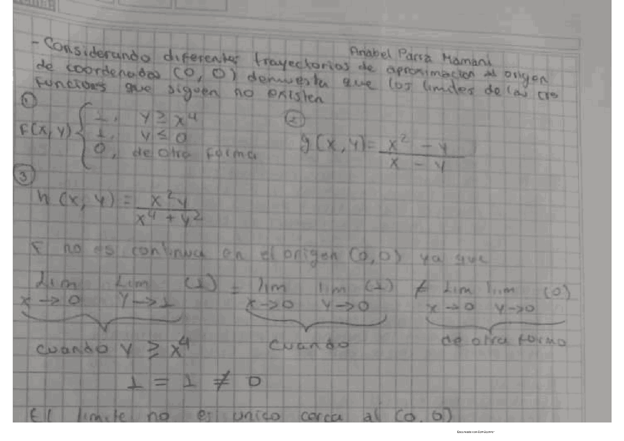 Algo Sobre Calculo Pe Ctm Monografías Ensayos De Cálculo Docsity