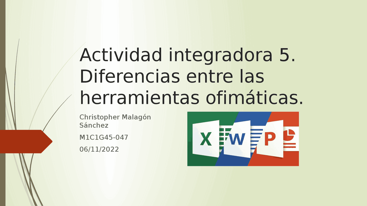 Actividad Intregadora 5 Y 3 Ejercicios De Informática Docsity