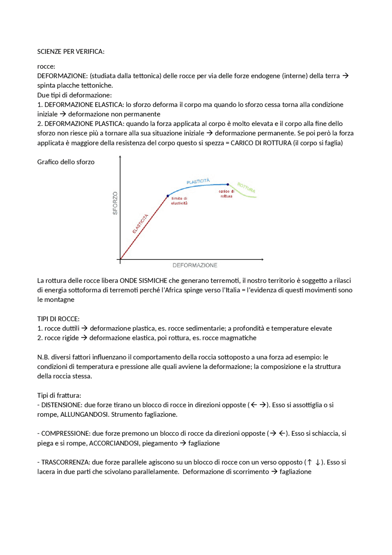 Rocce E Vulcani Scienze Appunti Di Scienze Della Terra Docsity