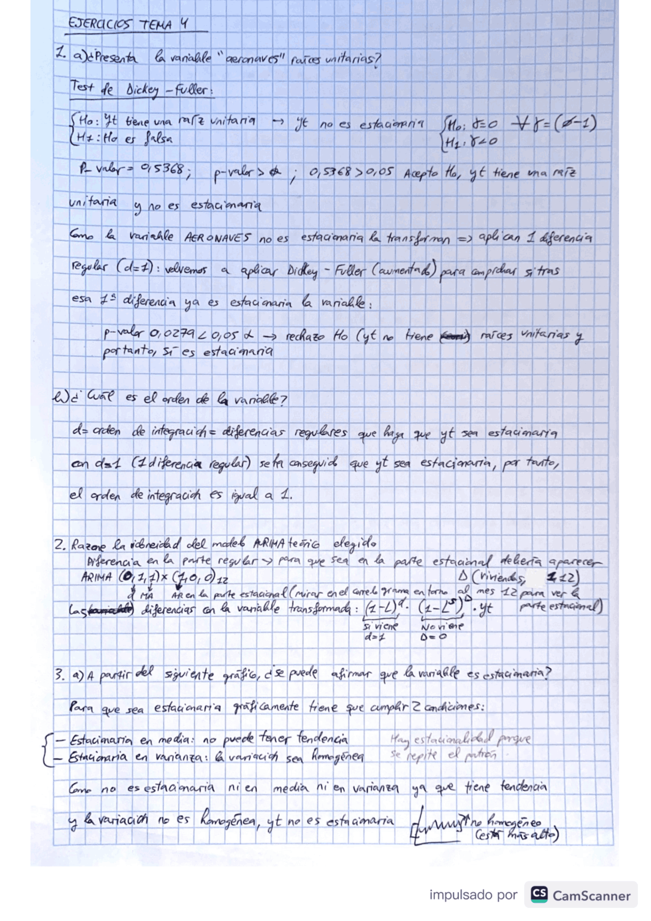 Ejercicios Tema 4 Resueltos Ejercicios De Econometría Docsity