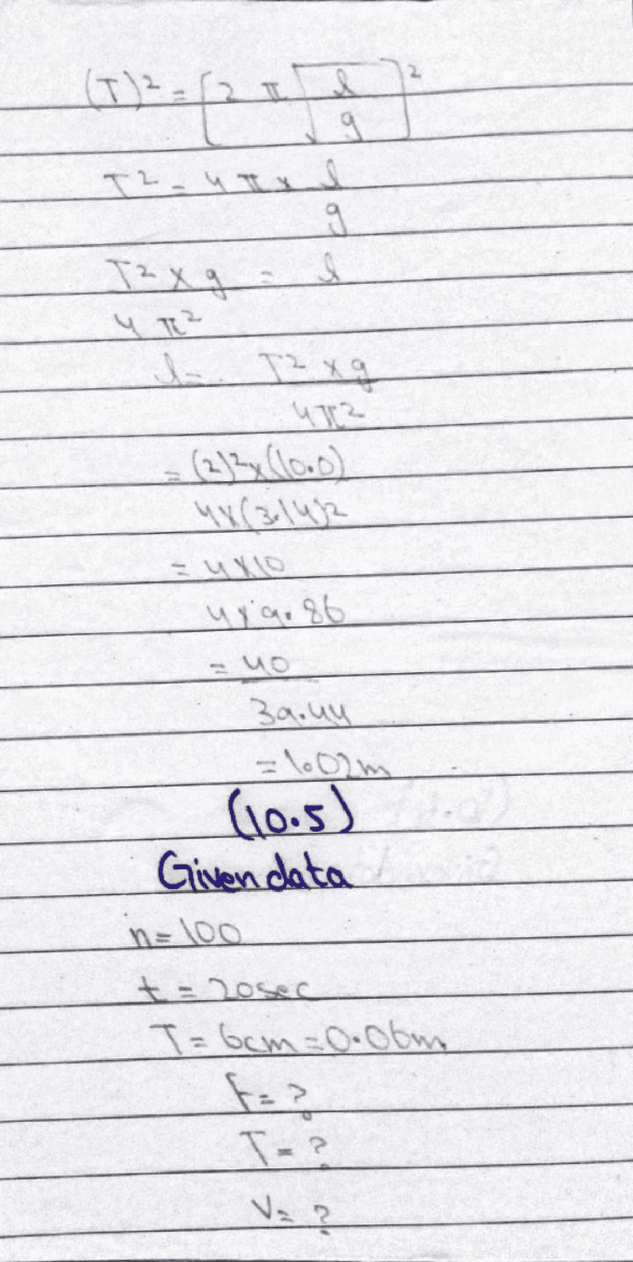 Mathemetics 10th Class Exercises Mathematics Docsity