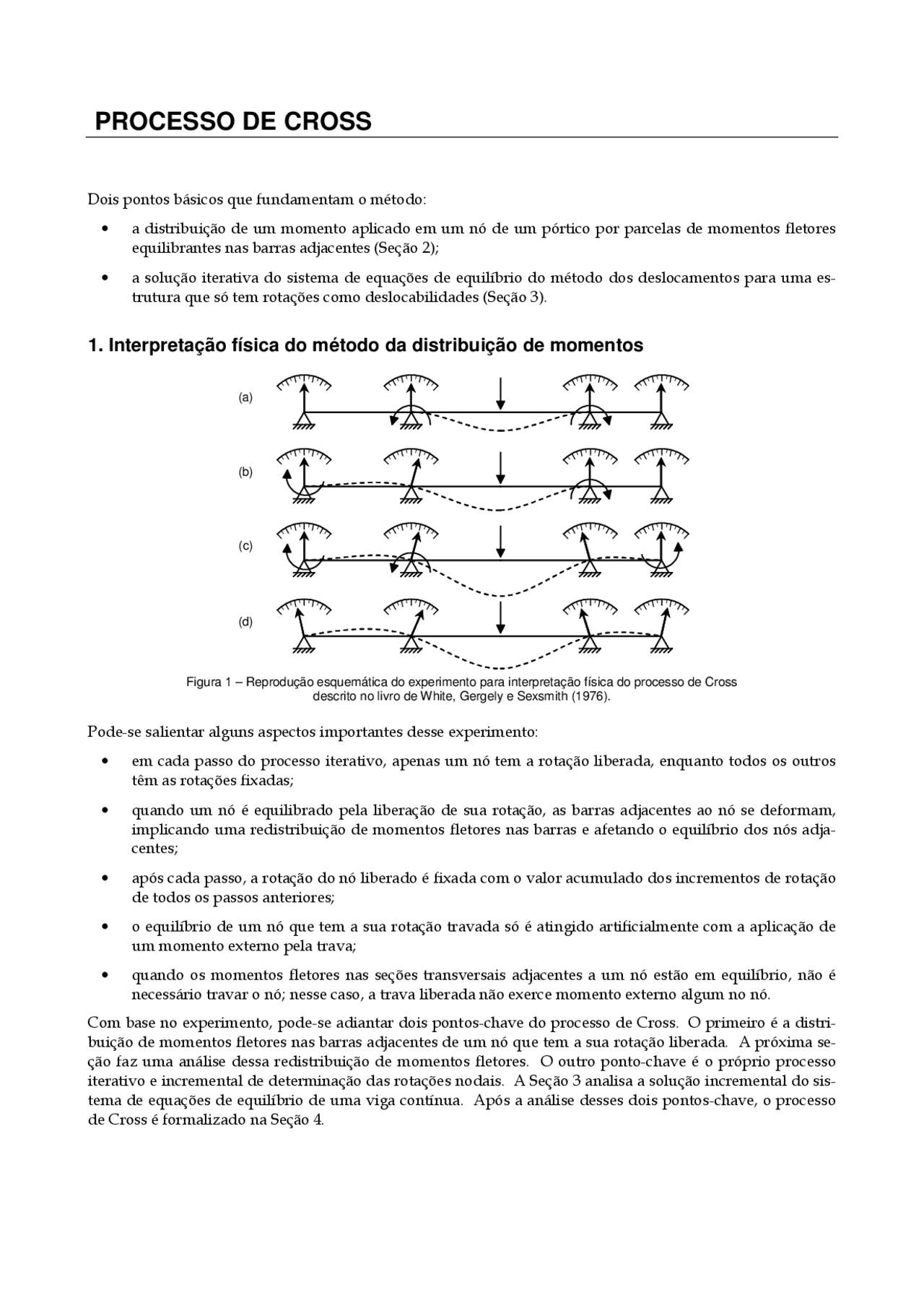 PROCESSO DE CROSS | Slides Física | Docsity