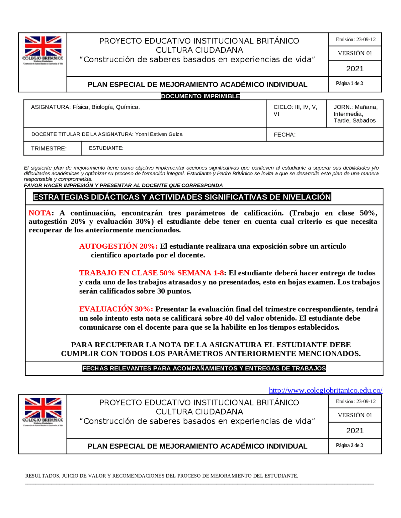 Plan De Mejoramiento Matematica Ejercicios De Matemática Elemental