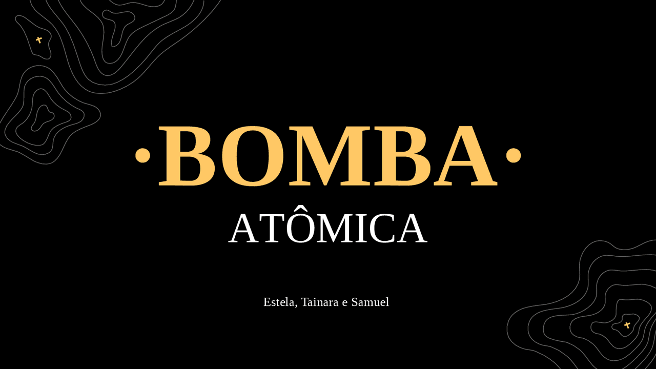 Bomba Atômica - Slides | Essays (high school) Chemistry | Docsity